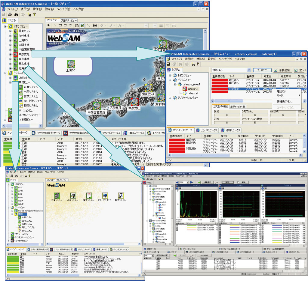 物理／仮想の混在環境で、シンプルに視覚的な運用管理を実現するNEC WebSAM：標準ツールでは足りない!? サーバ仮想化の運用管理【第3回】 - TechTargetジャパン 仮想化